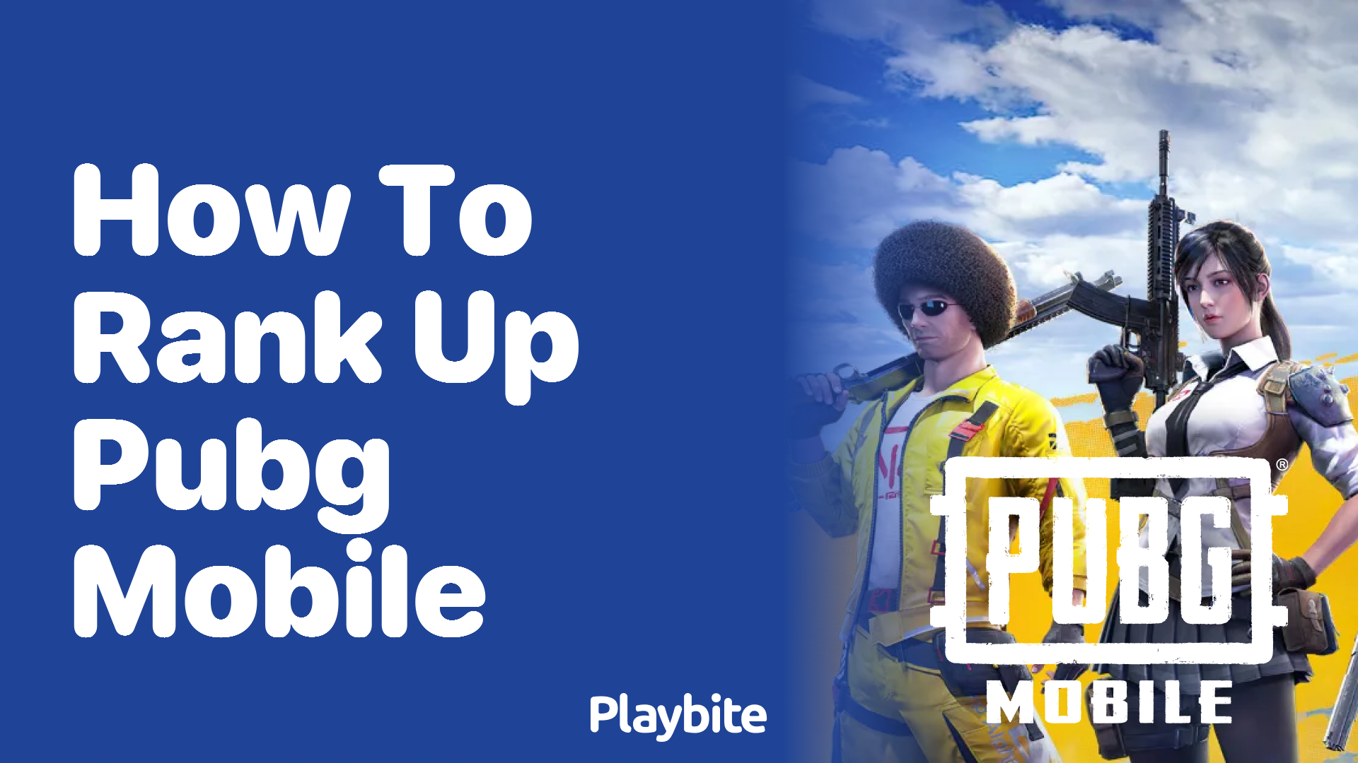 How to Rank Up in PUBG Mobile - Playbite