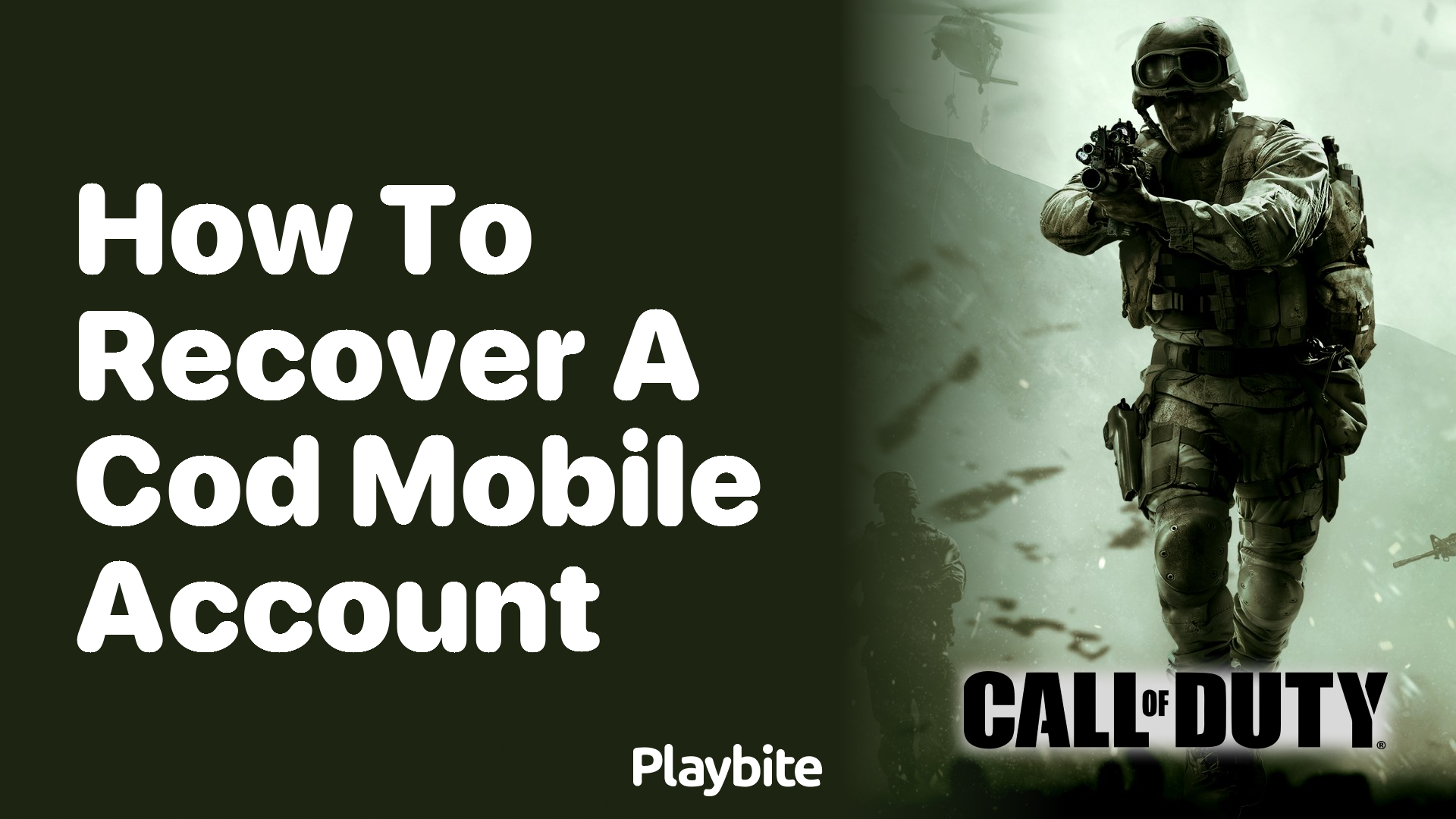 How to Recover a COD Mobile Account: Steps You Need to Know - Playbite