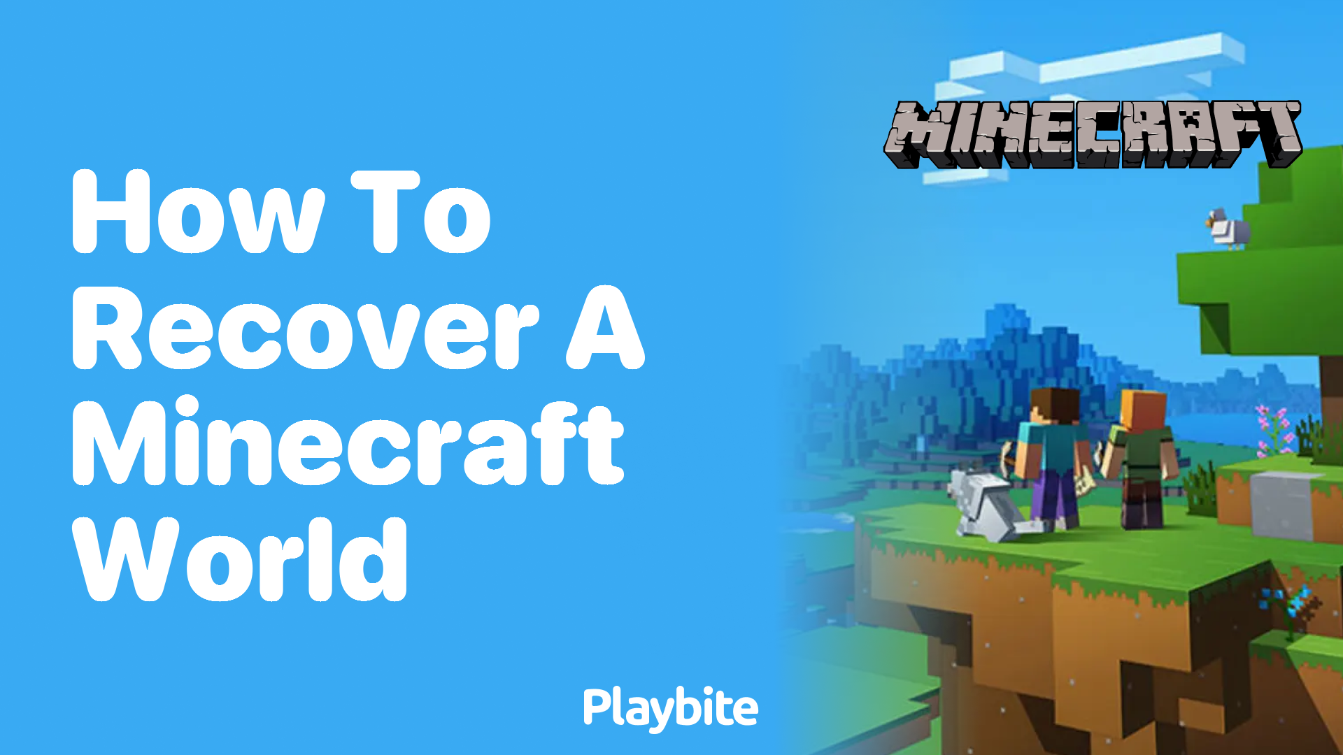 How to Recover a Minecraft World: A Simple Guide - Playbite