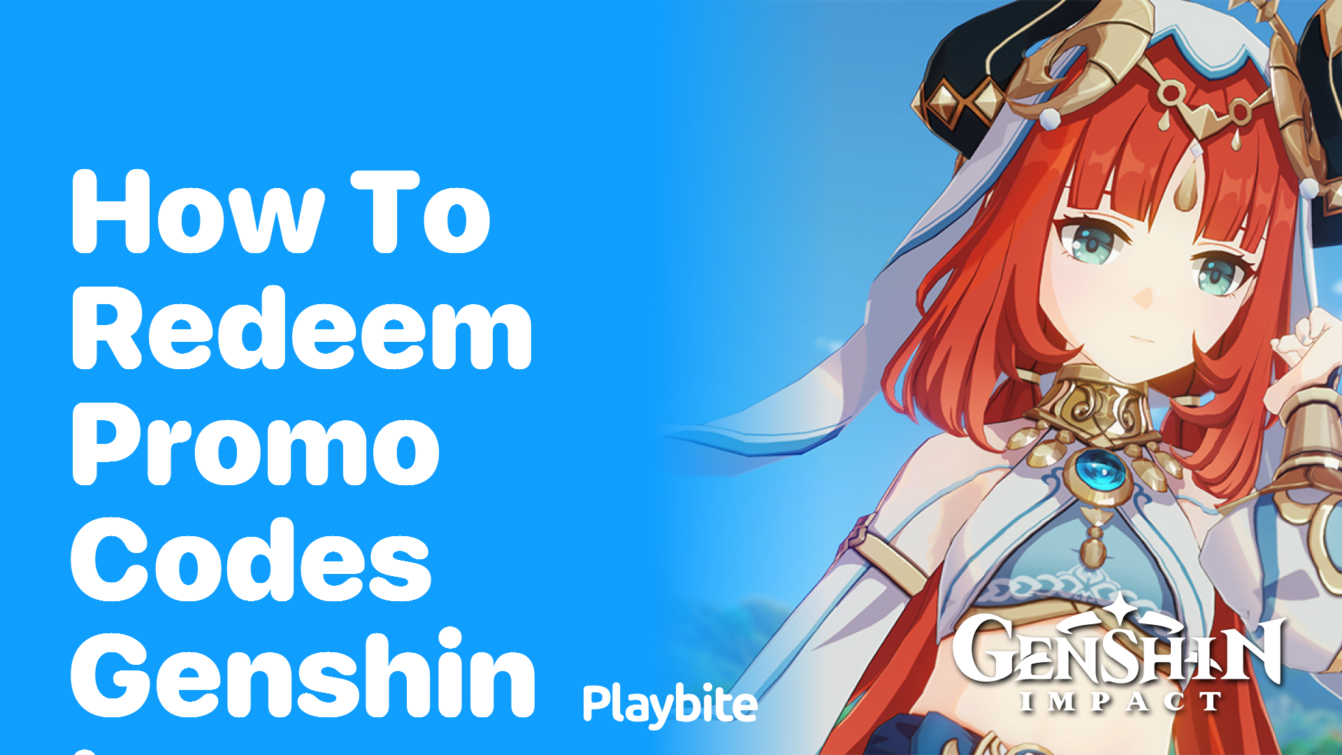 How to Redeem Promo Codes in Genshin Impact - Playbite