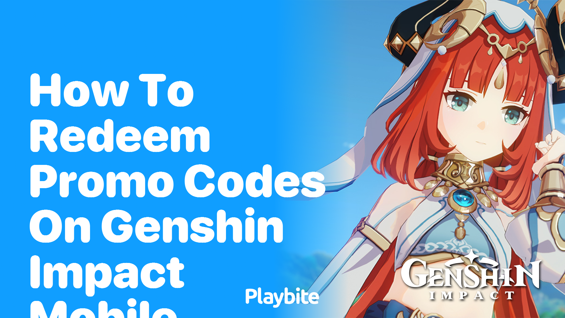 How to Redeem Promo Codes on Genshin Impact Mobile - Playbite