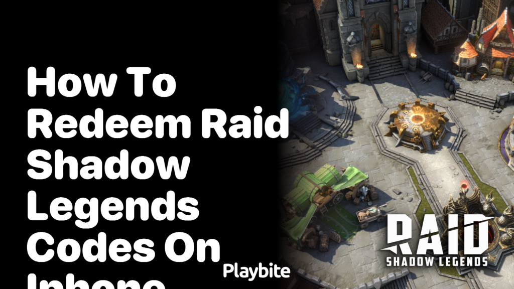 How to Redeem Raid Shadow Legends Codes on iPhone - Playbite