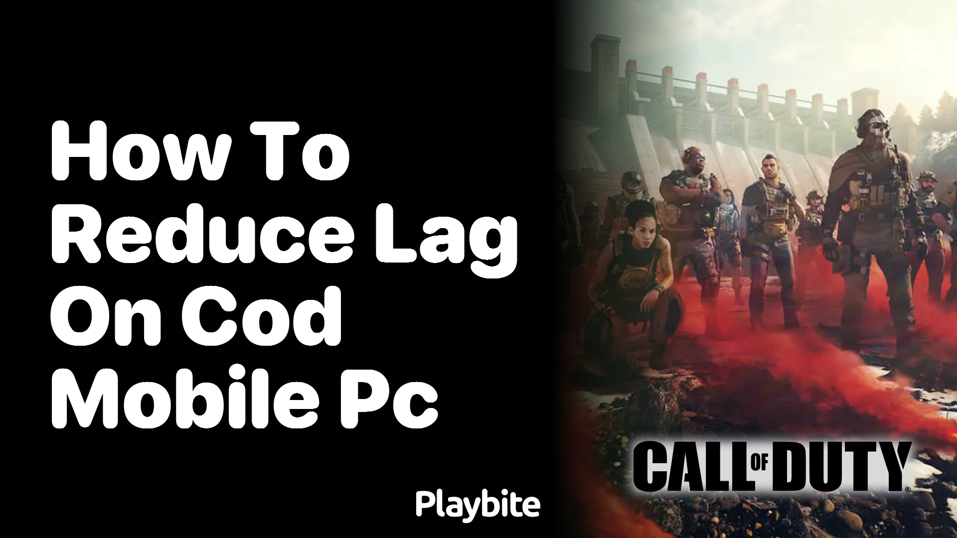 How to Reduce Lag on COD Mobile PC - Playbite