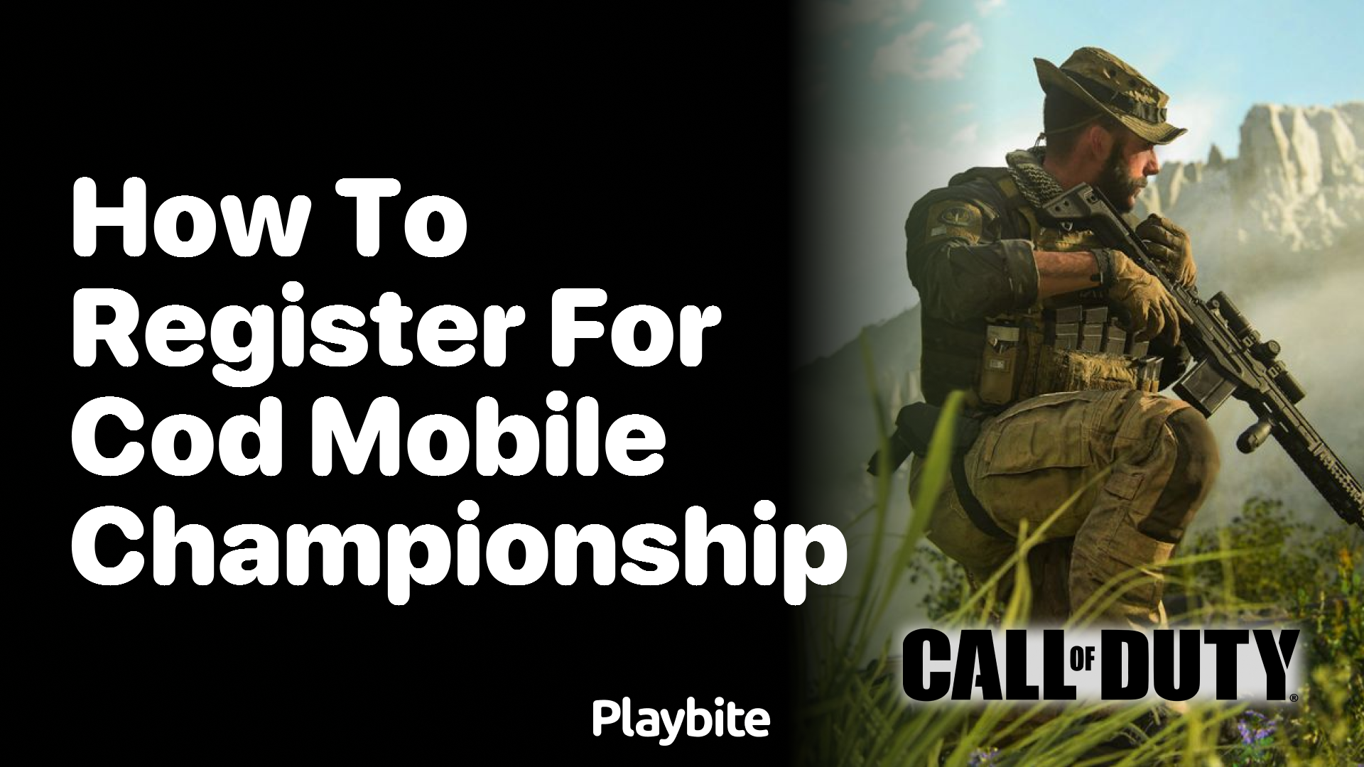 How to Register for the Call of Duty Mobile Championship - Playbite