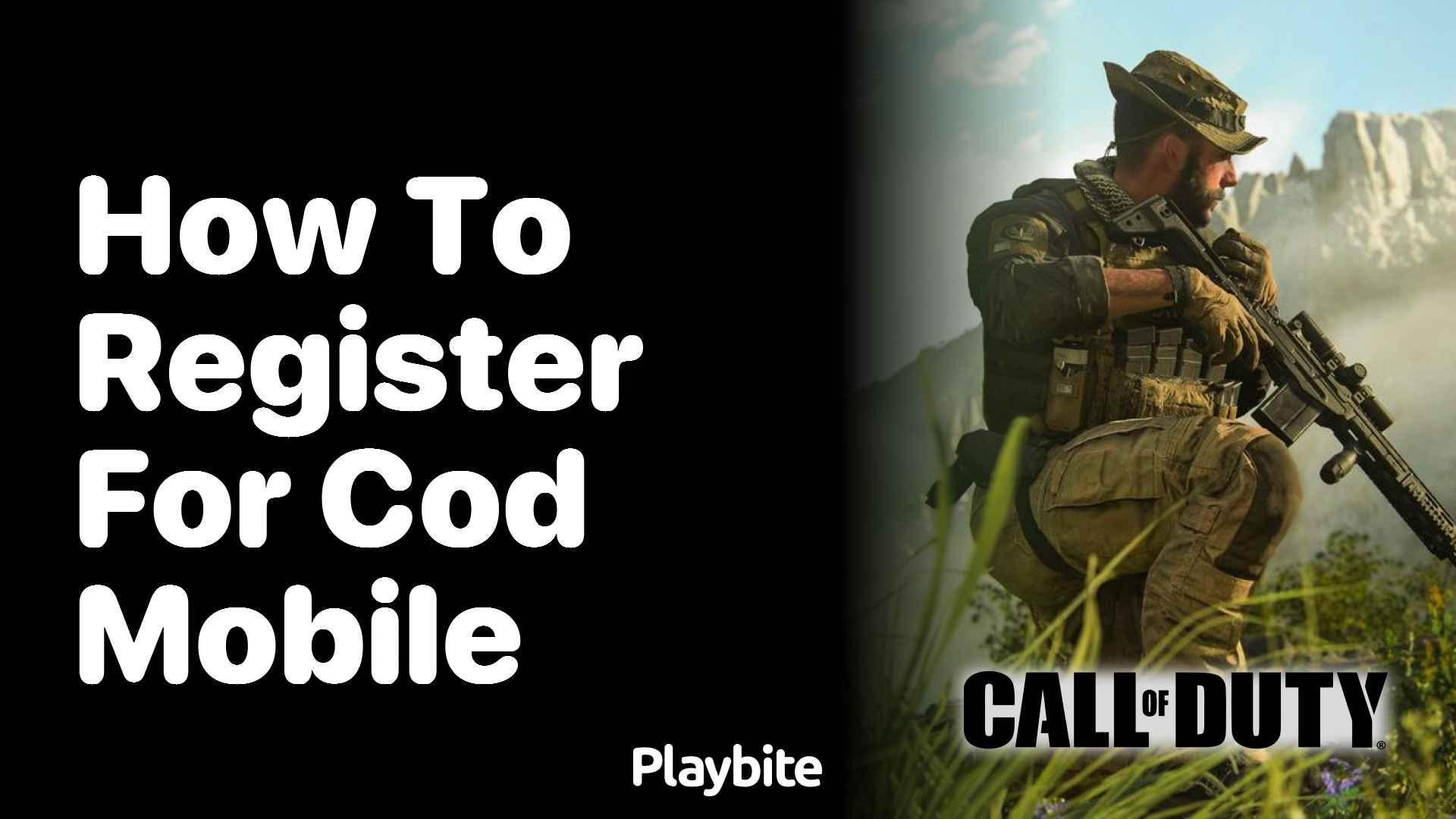 How to Register for COD Mobile: A Simple Guide - Playbite