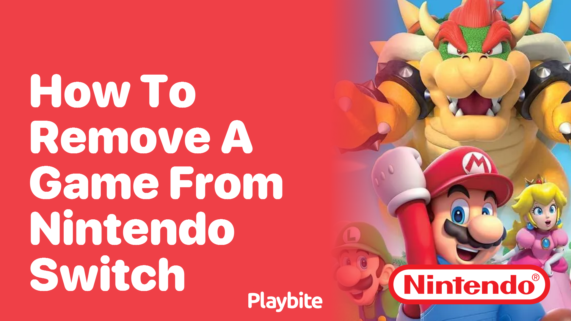 How to Remove a Game from Your Nintendo Switch - Playbite