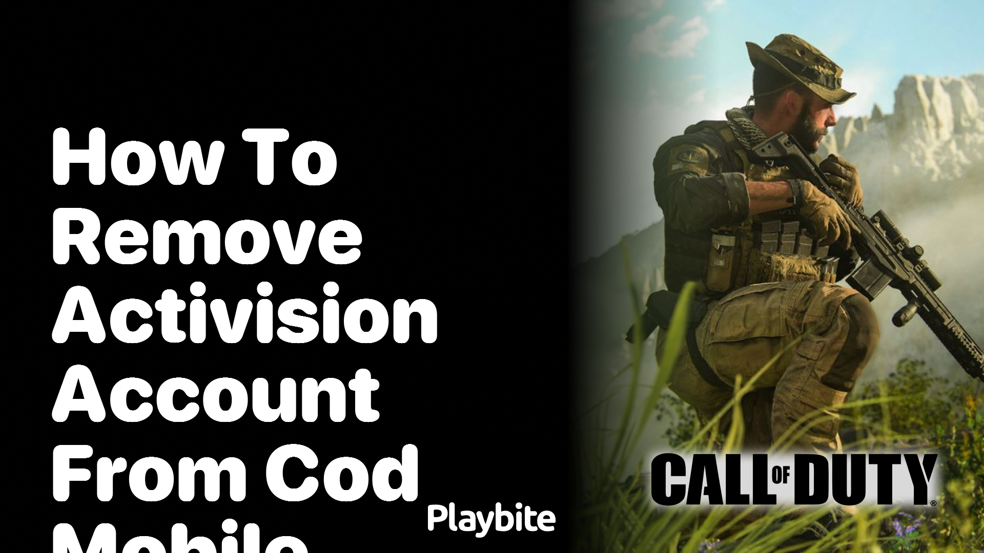How to Remove Your Activision Account from COD Mobile - Playbite