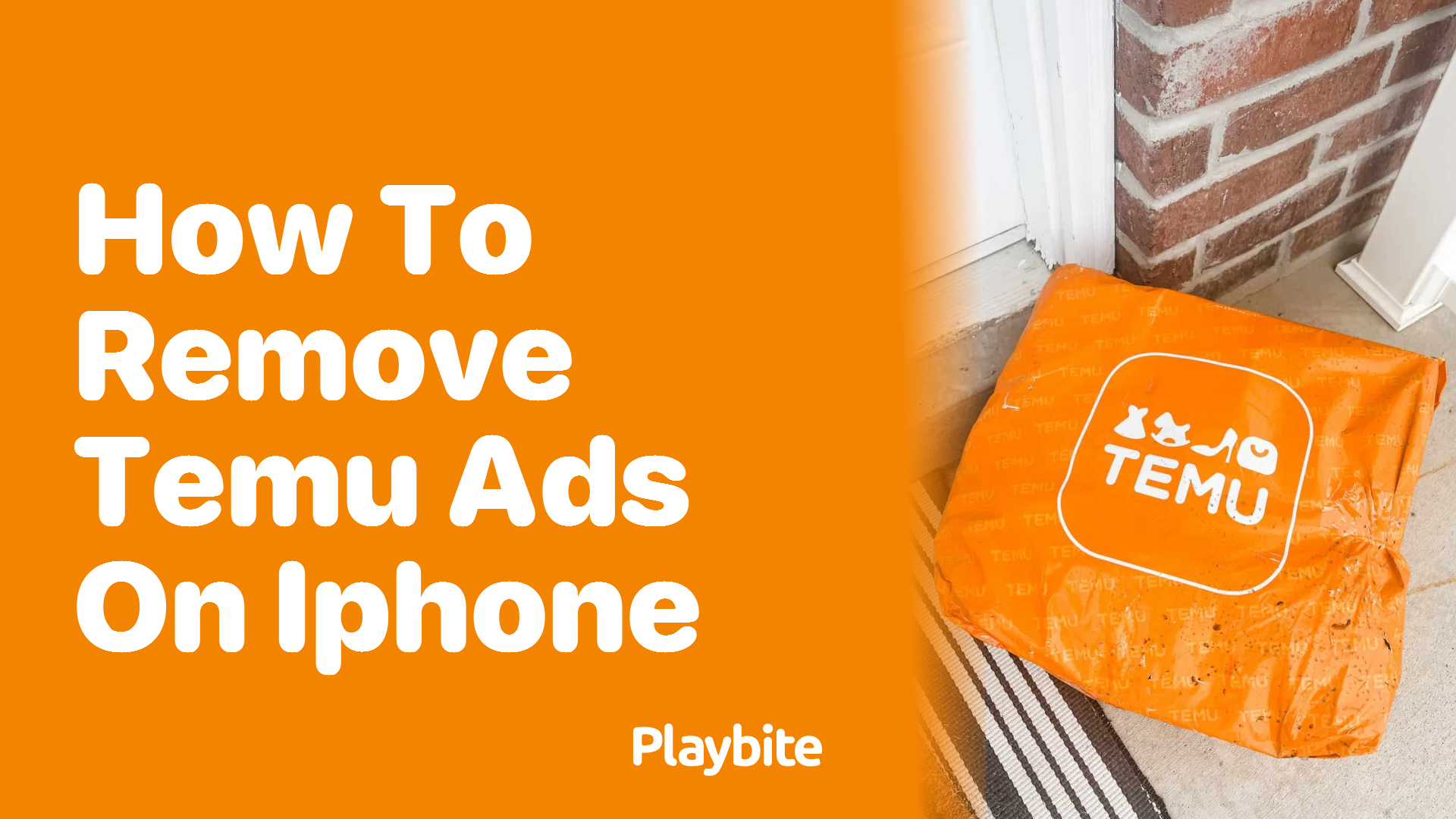 How to Remove Temu Ads on iPhone? - Playbite