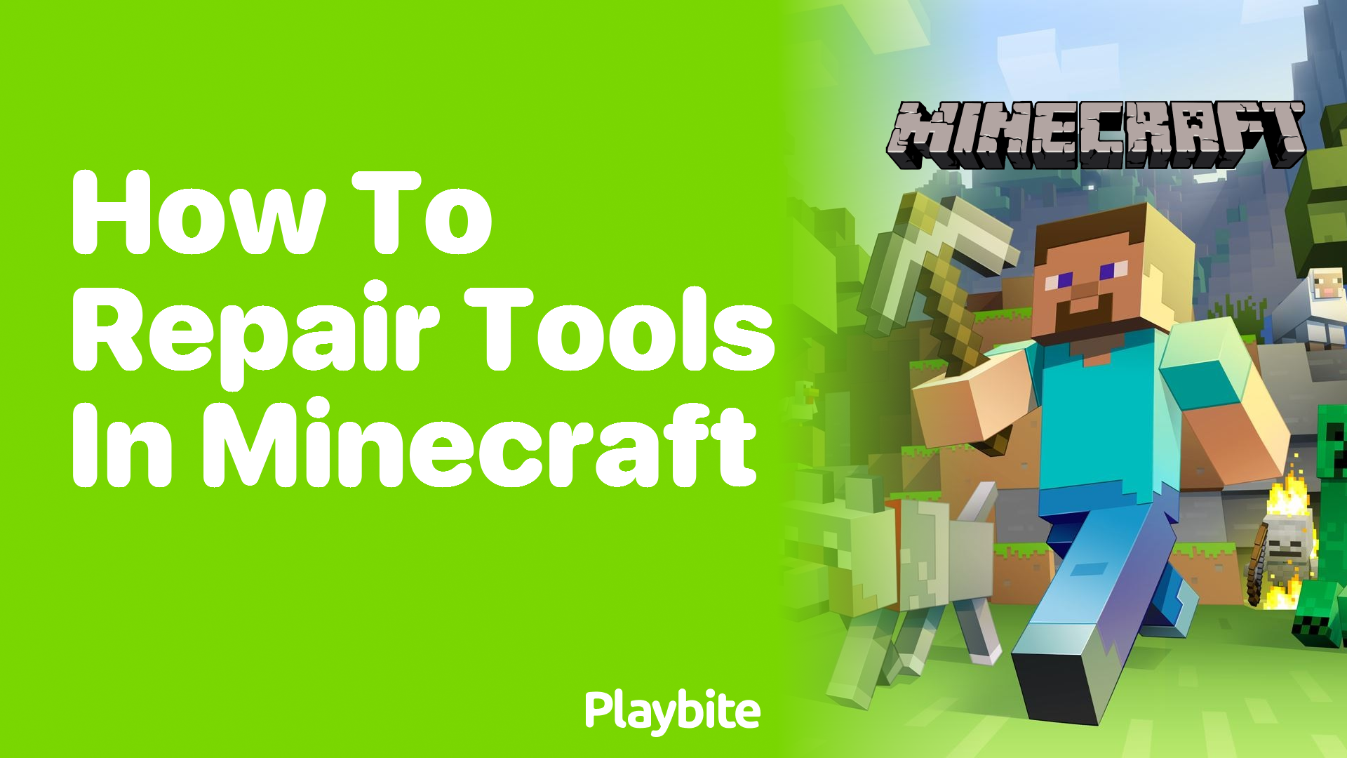 How to Repair Tools in Minecraft: A Simple Guide - Playbite