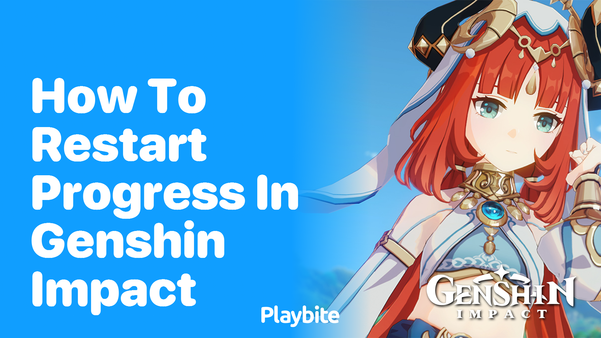 How to Restart Progress in Genshin Impact - Playbite