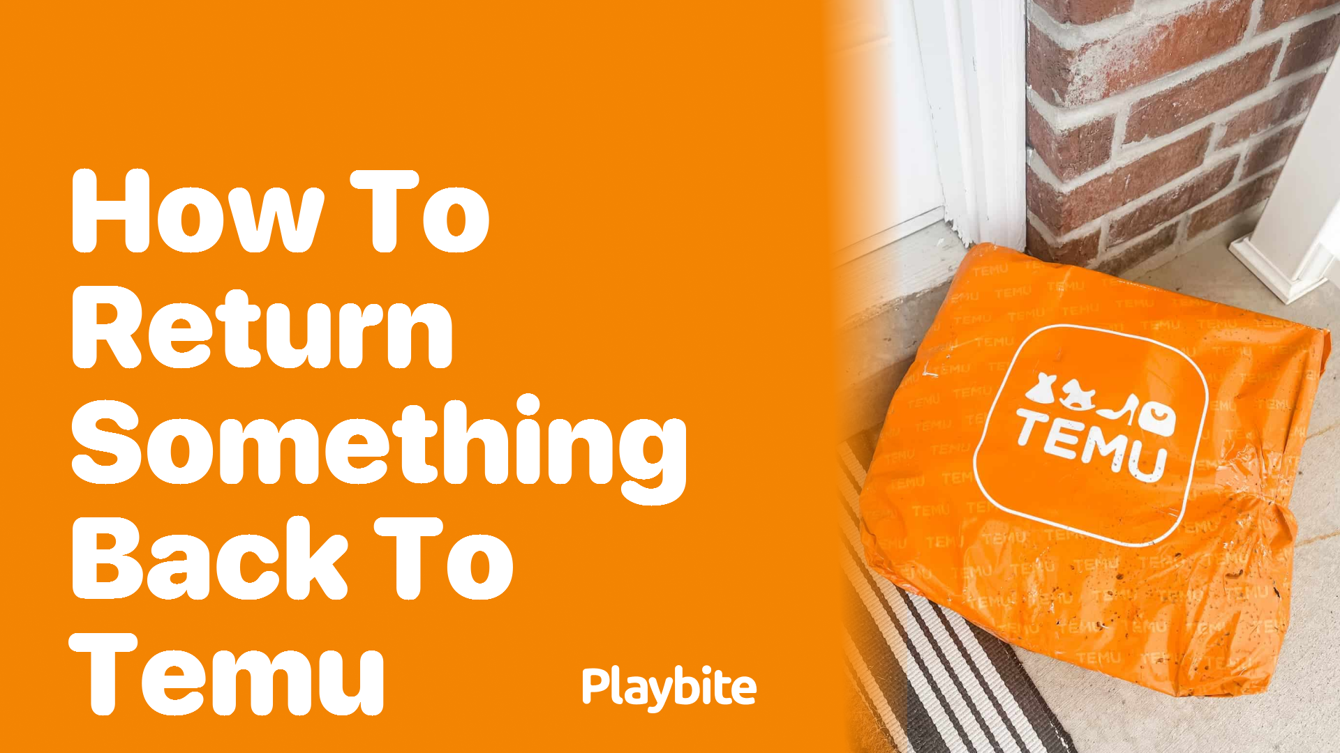 How to Return Something Back to Temu - Playbite