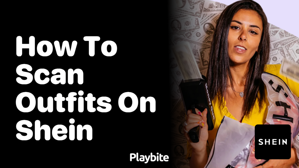 How to Scan Outfits on SHEIN - Playbite