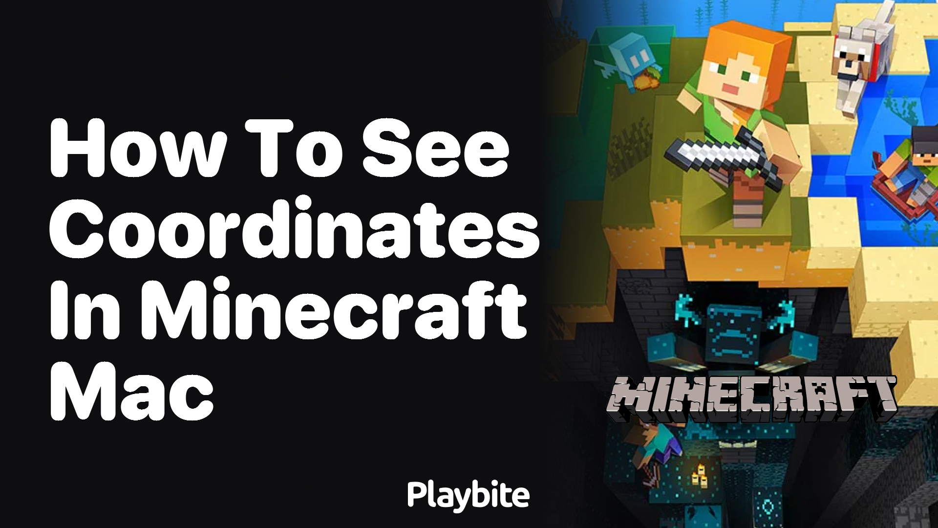 How to See Coordinates in Minecraft on Mac - Playbite