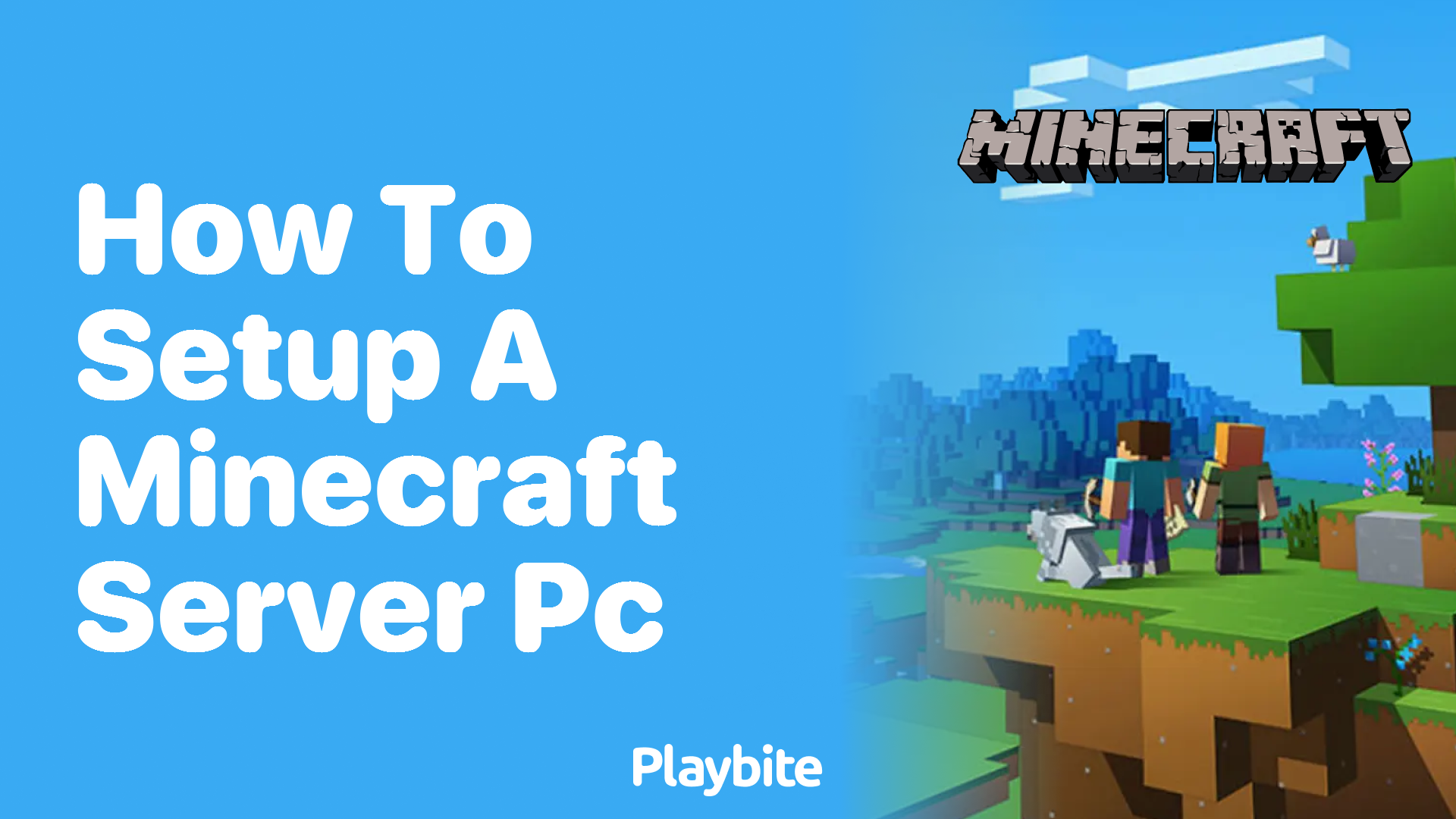 How to Set Up a Minecraft Server on Your PC - Playbite