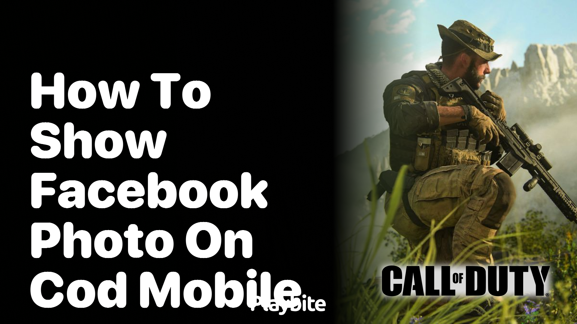 How to Show Your Facebook Photo on COD Mobile - Playbite
