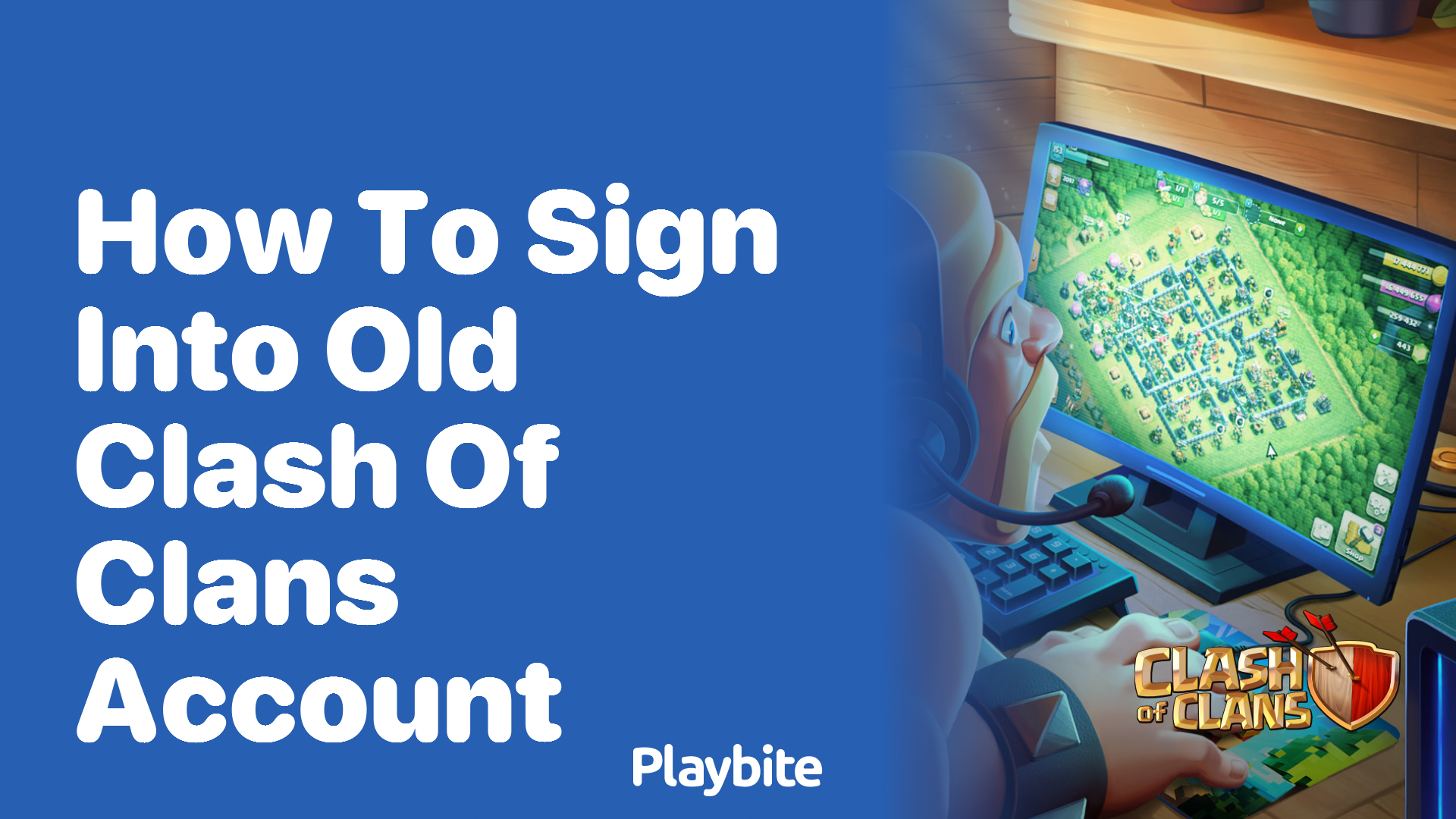 How to Sign Into Your Old Clash of Clans Account - Playbite