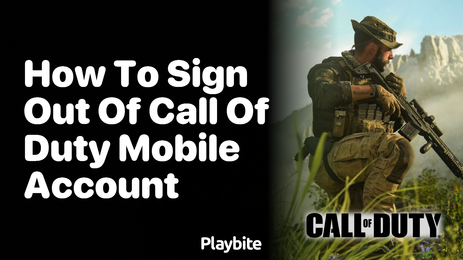 How to Sign Out of Your Call of Duty Mobile Account - Playbite