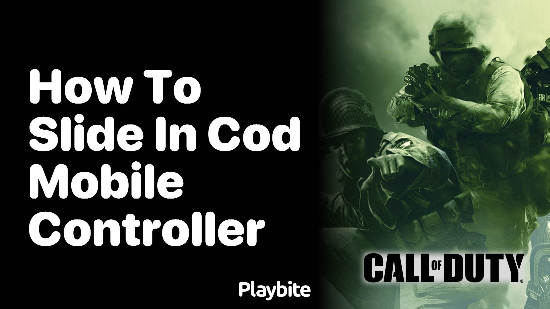 How to Slide in COD Mobile with a Controller? - Playbite