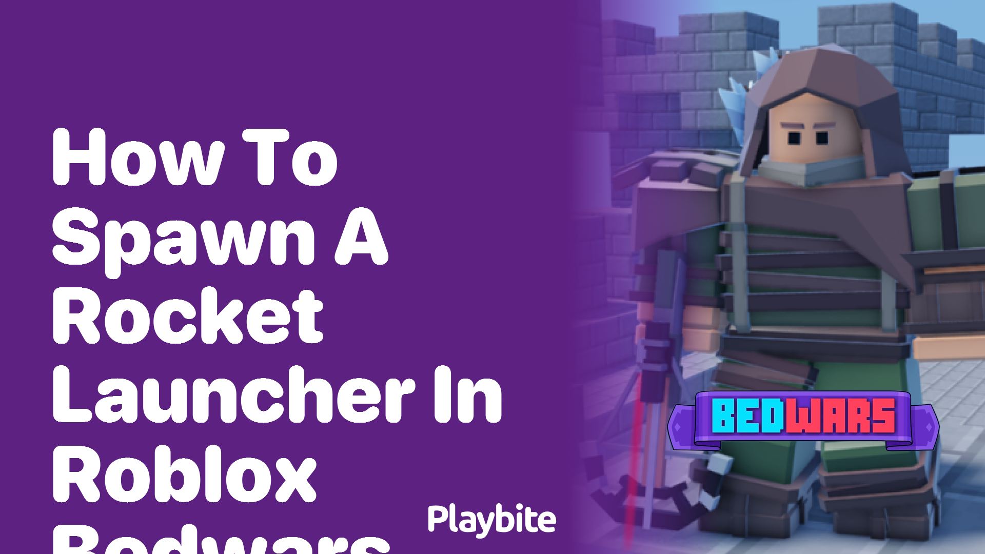 How to Spawn a Rocket Launcher in Roblox Bedwars - Playbite