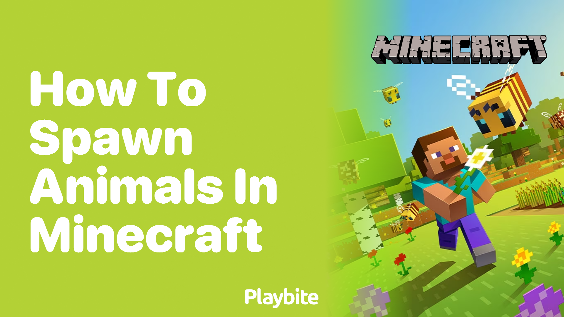 How to Spawn Animals in Minecraft: A Fun Guide - Playbite
