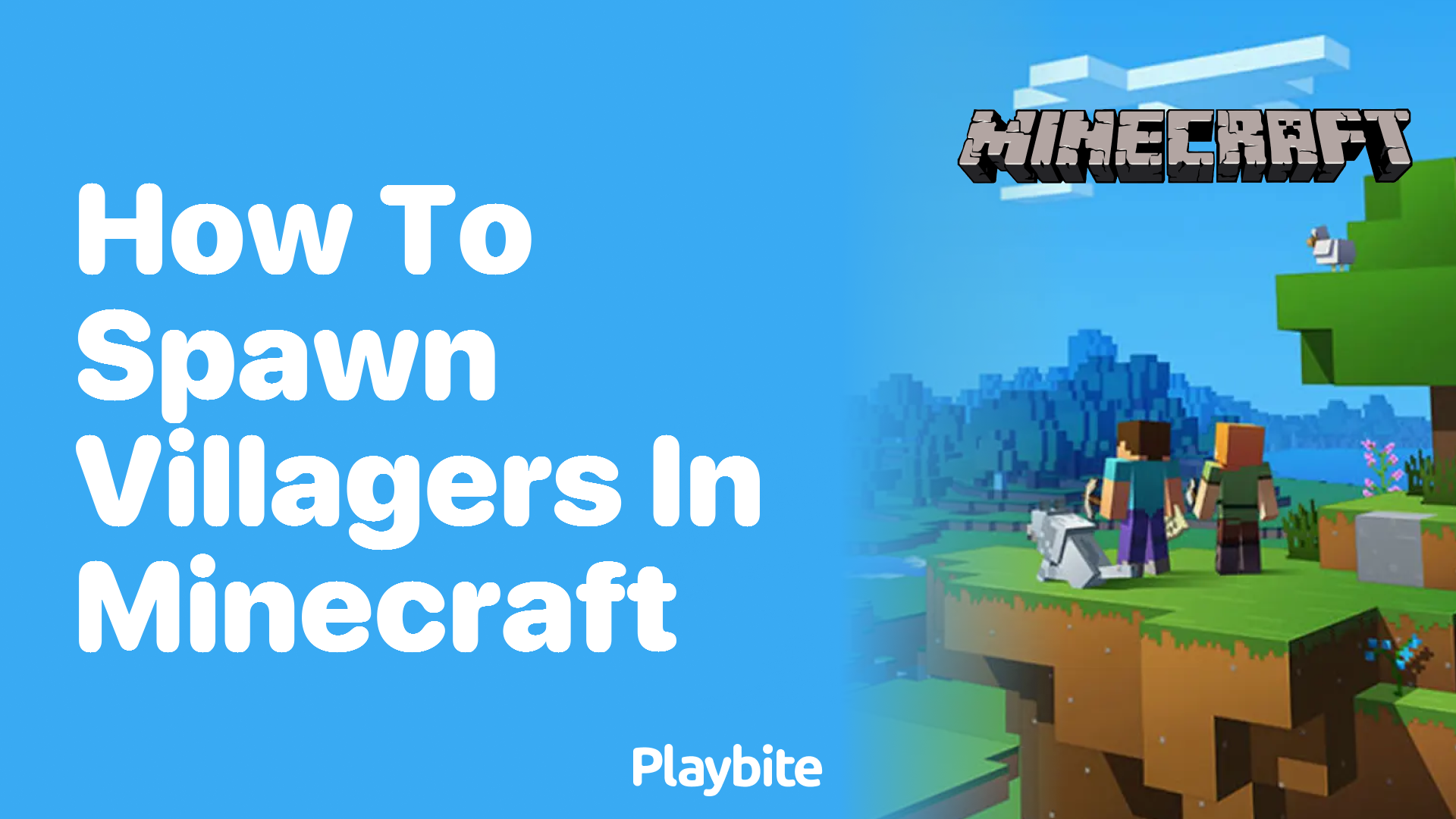 How to Spawn Villagers in Minecraft: A Simple Guide - Playbite