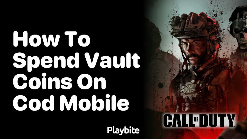 How to Spend Vault Coins on COD Mobile - Playbite