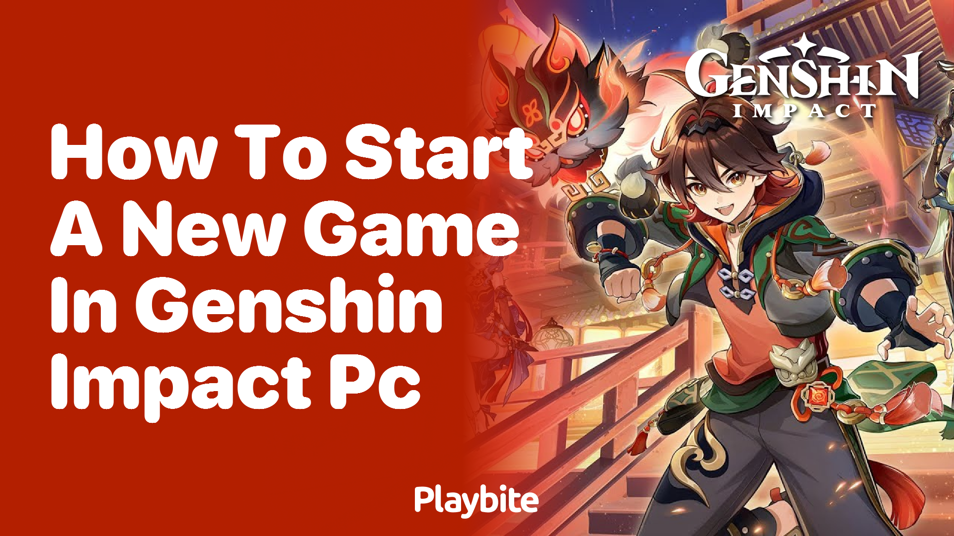 How to Start a New Game in Genshin Impact PC - Playbite