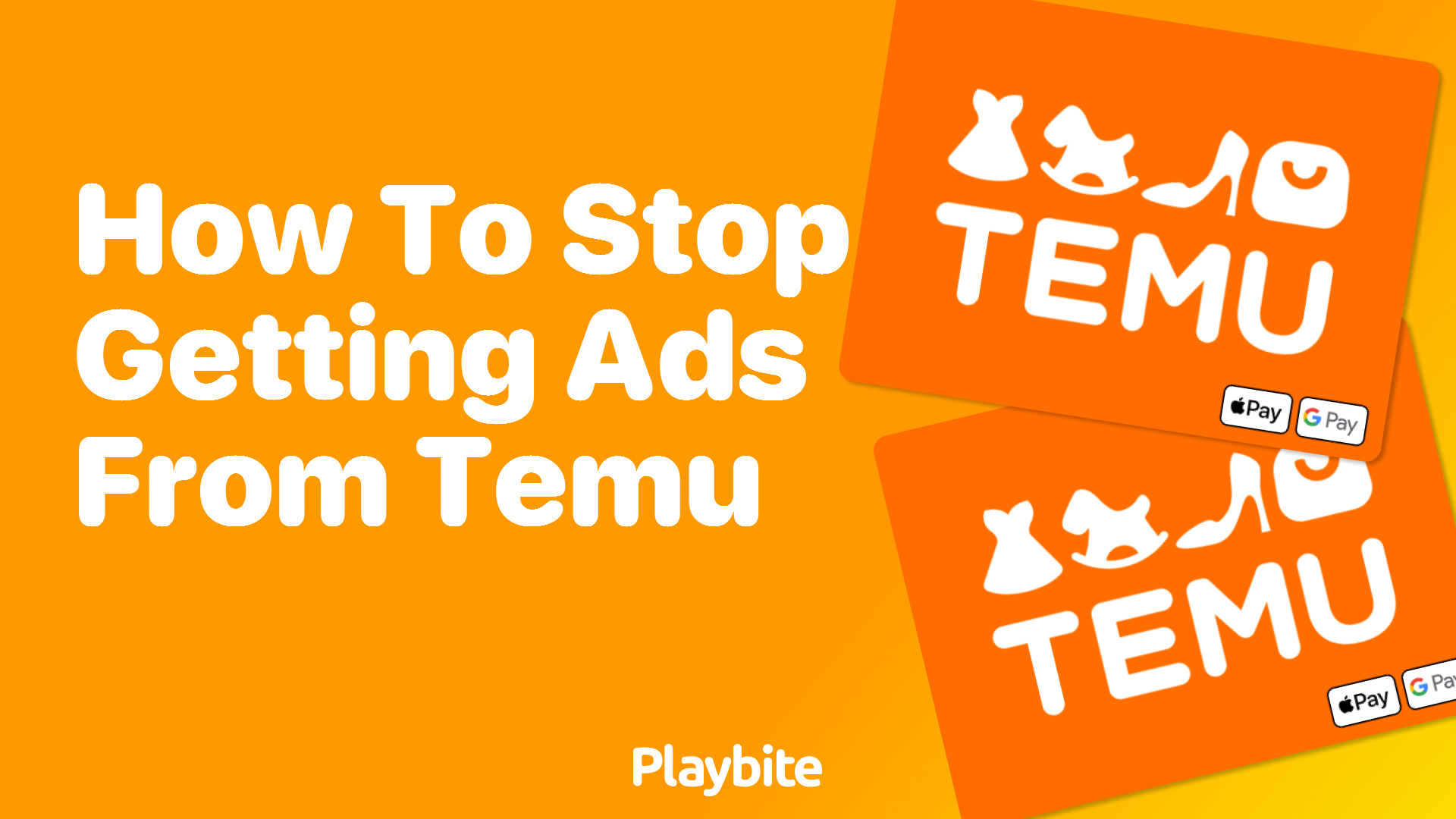 How to Stop Getting Ads From Temu - Playbite
