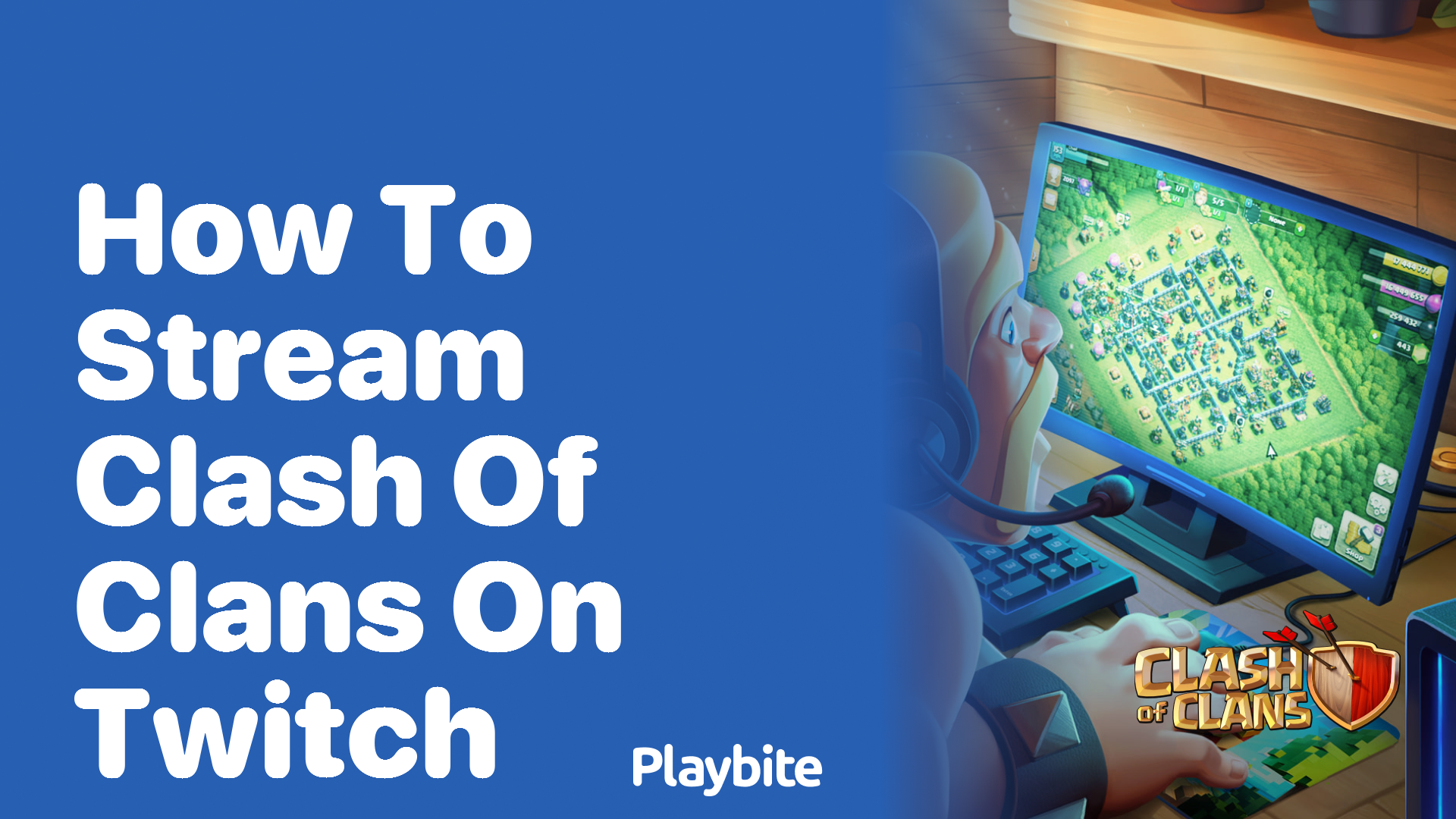 How to Stream Clash of Clans on Twitch - Playbite