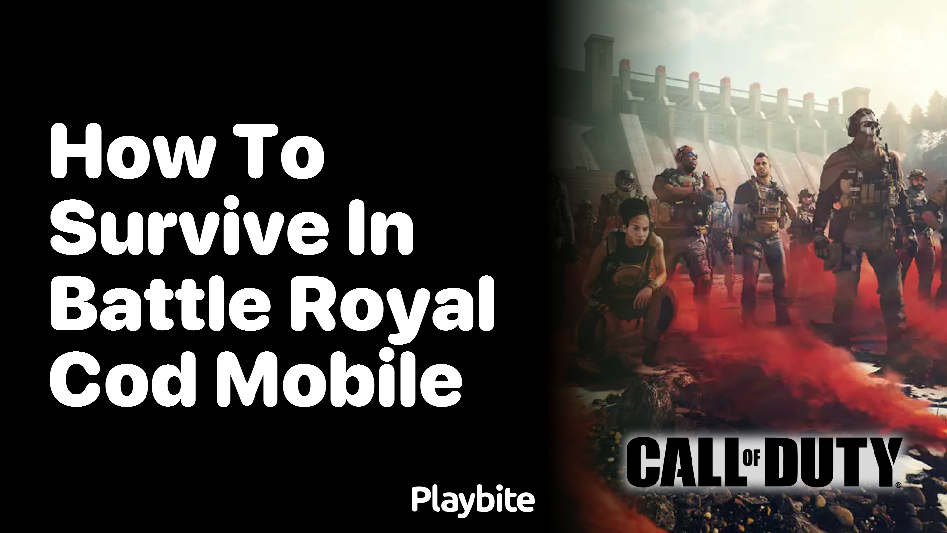 How to Survive in Battle Royale COD Mobile - Playbite