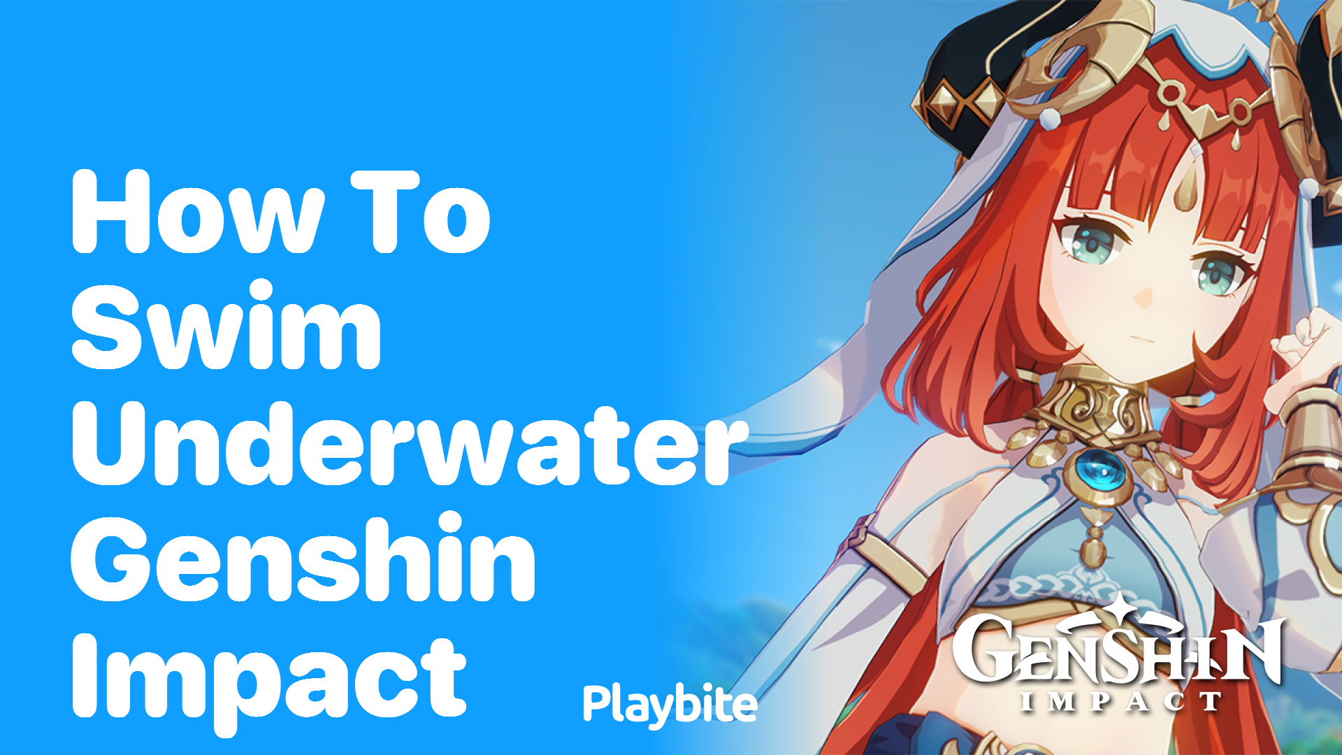 How to Swim Underwater in Genshin Impact - Playbite
