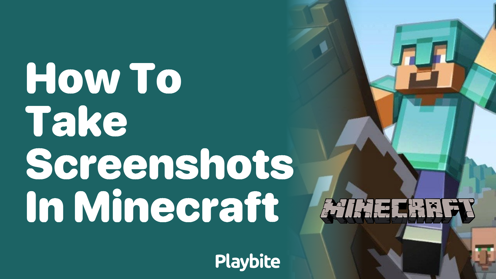 How to Take Screenshots in Minecraft - Playbite