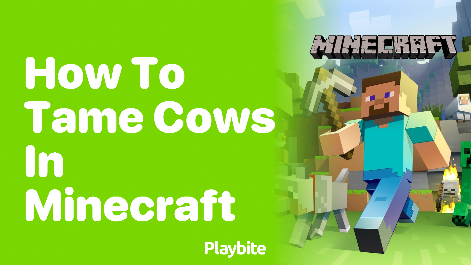 How to Tame Cows in Minecraft: A Simple Guide - Playbite