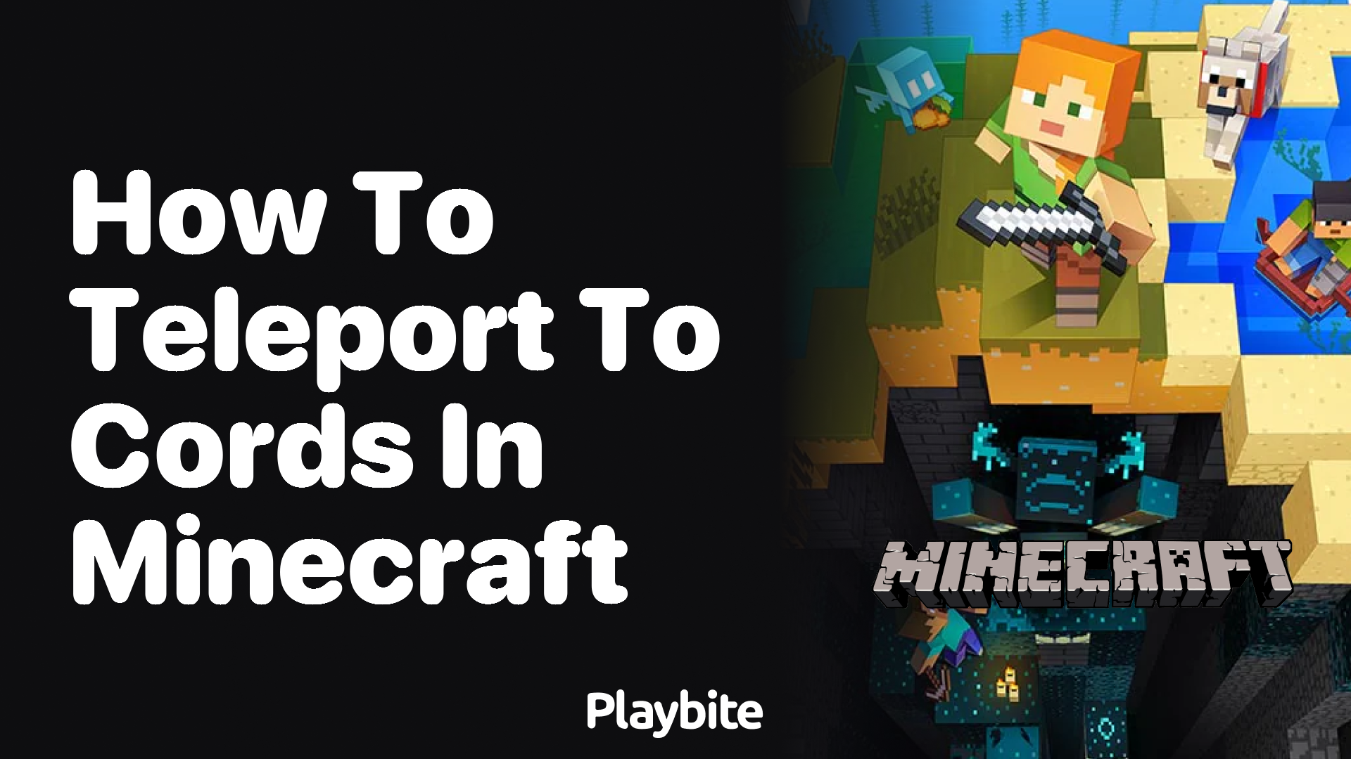 How to Teleport to Coordinates in Minecraft - Playbite