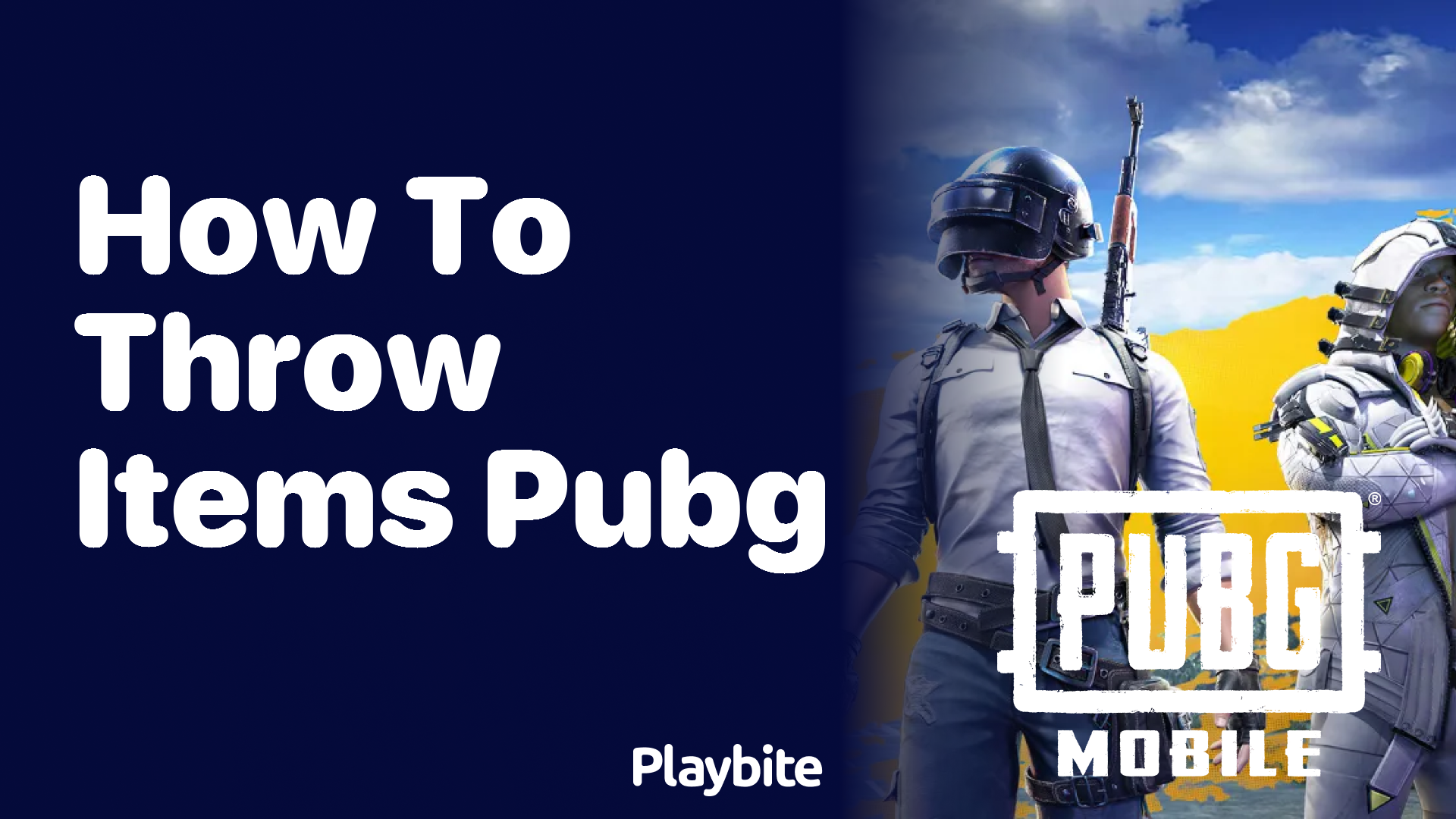 Mastering PUBG Mobile: How to Throw Items in Battle - Playbite
