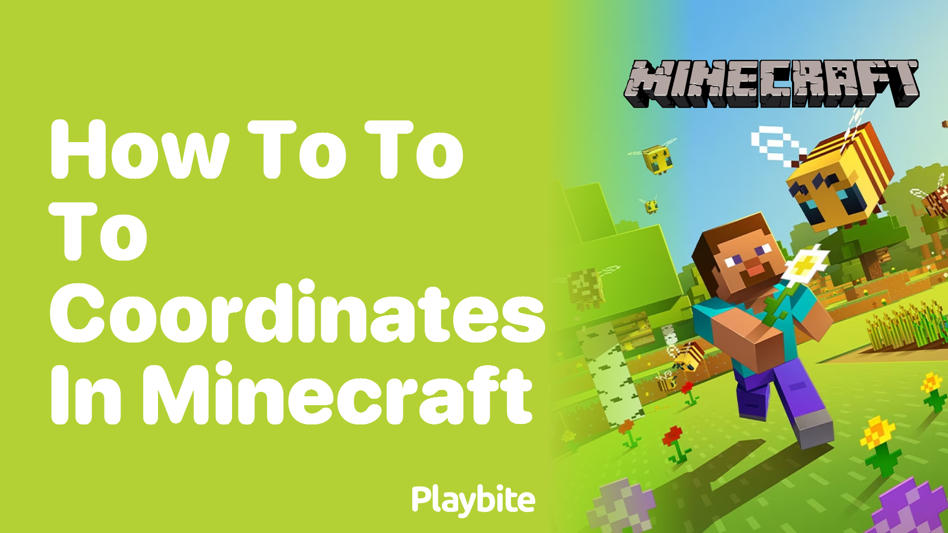 How to Go to Coordinates in Minecraft - Playbite