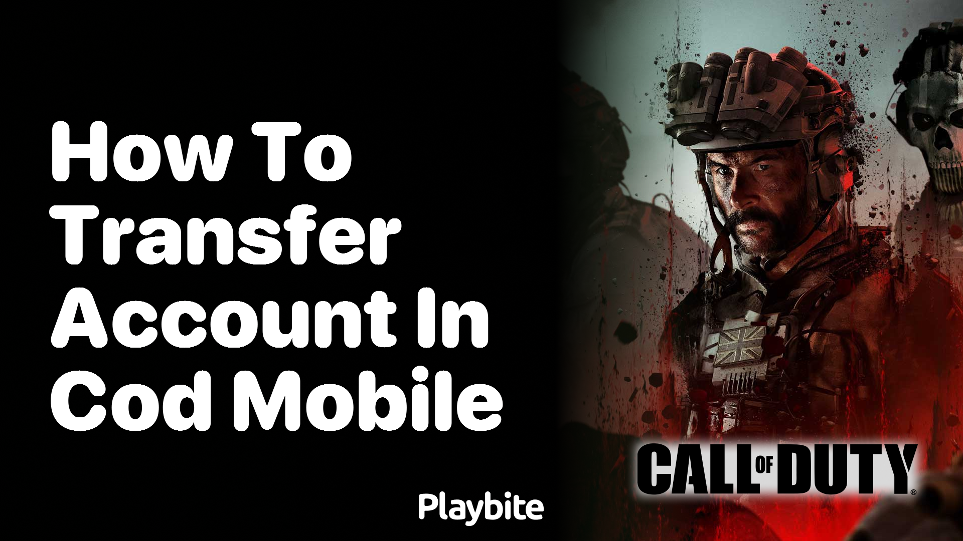 How to Transfer Your Account in COD Mobile - Playbite