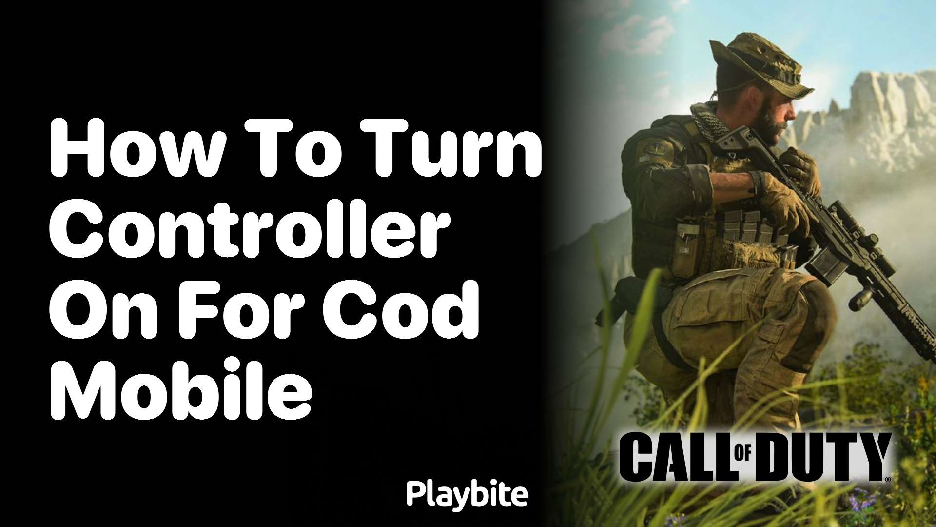 How to Turn Controller On for COD Mobile - Playbite
