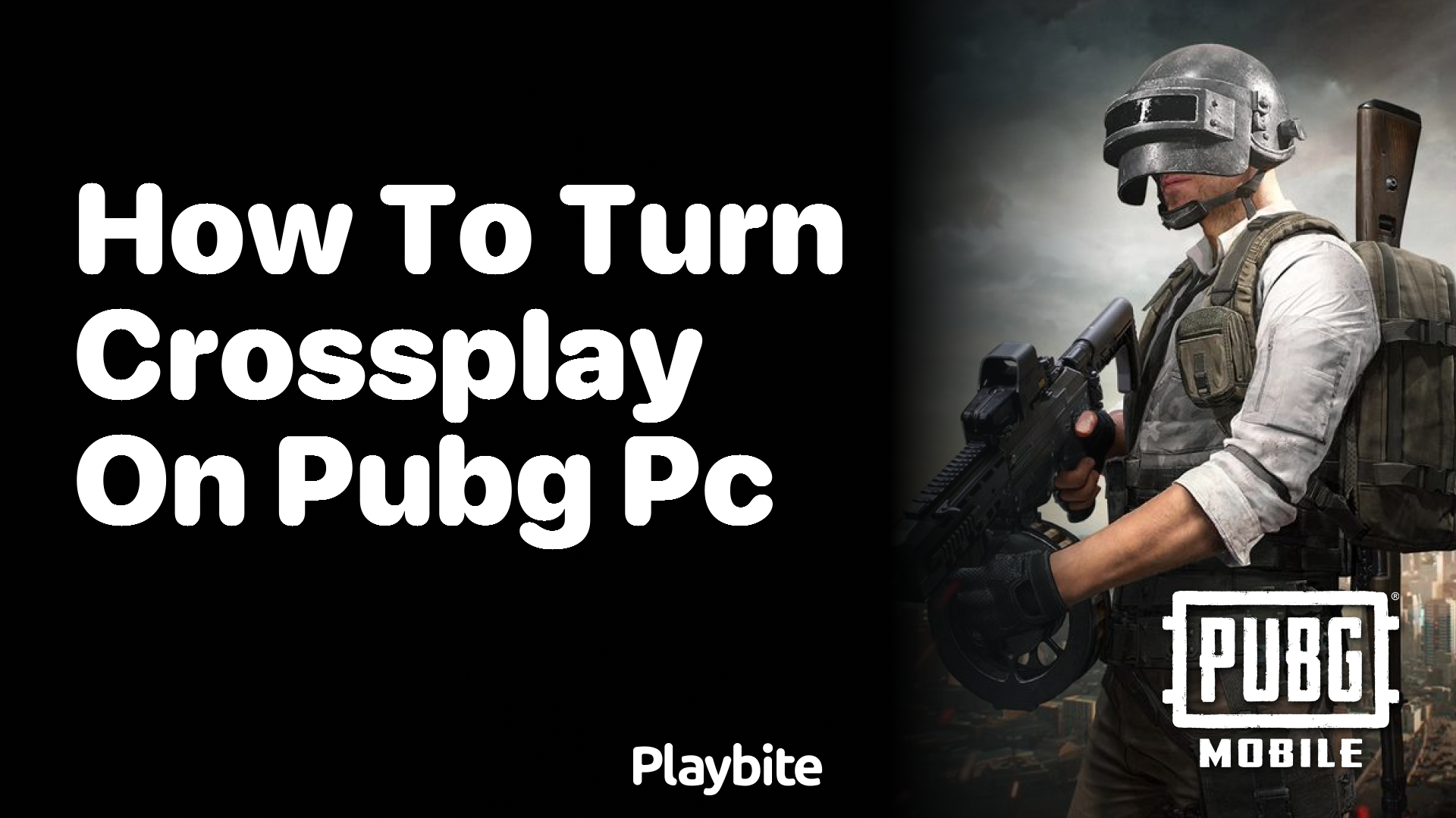 How to Turn Crossplay On in PUBG PC - Playbite