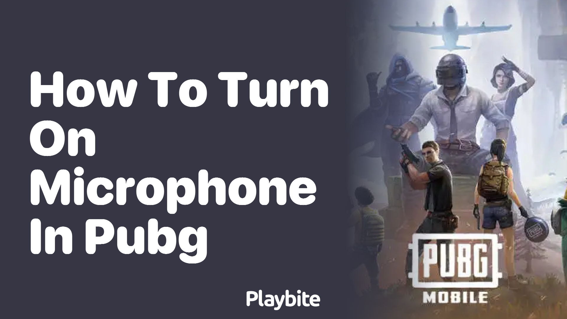How to Turn On Microphone in PUBG Mobile - Playbite