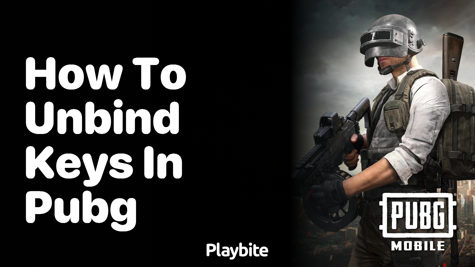 How to Unbind Keys in PUBG Mobile - Playbite