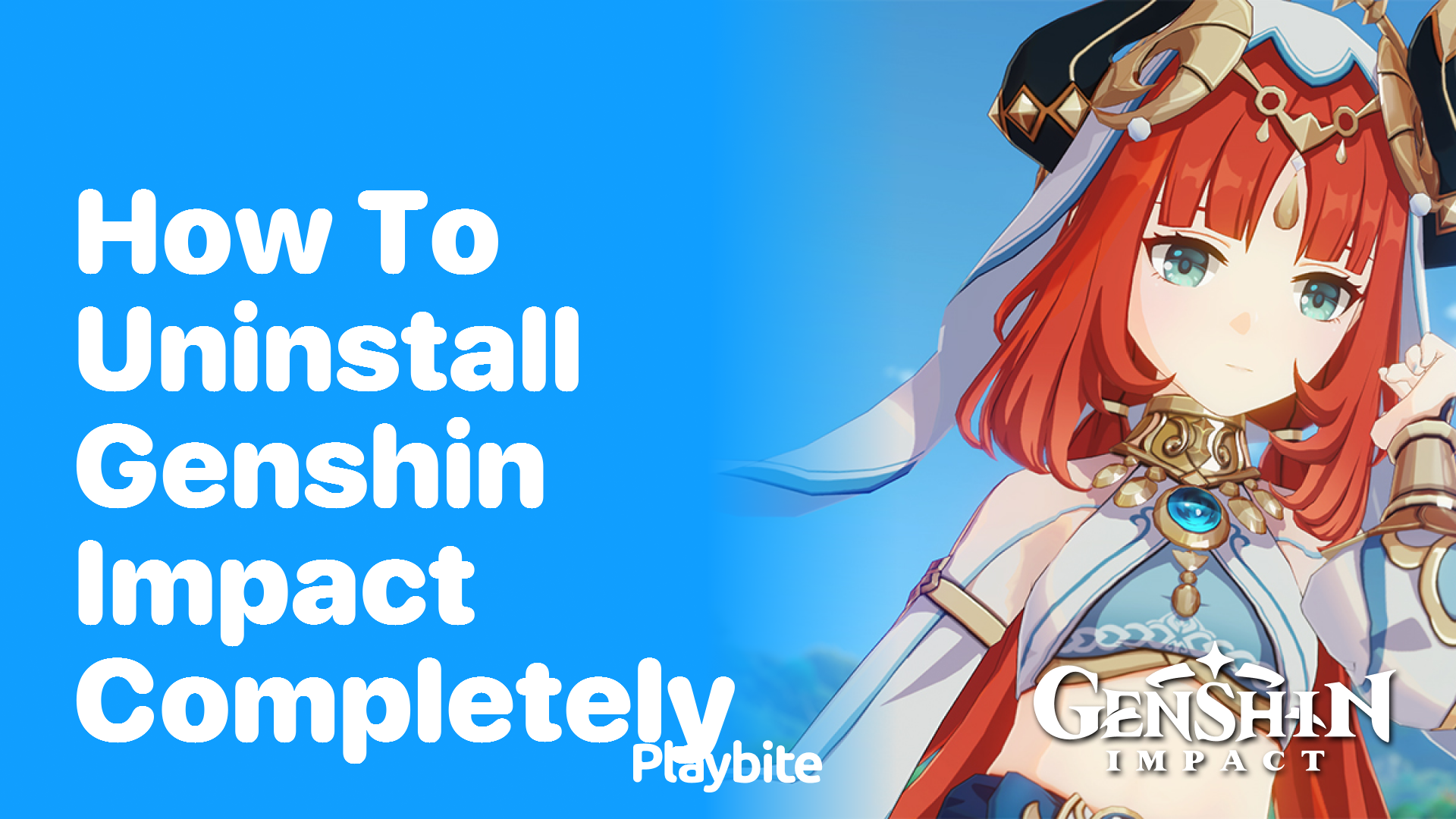 How to Uninstall Genshin Impact Completely - Playbite