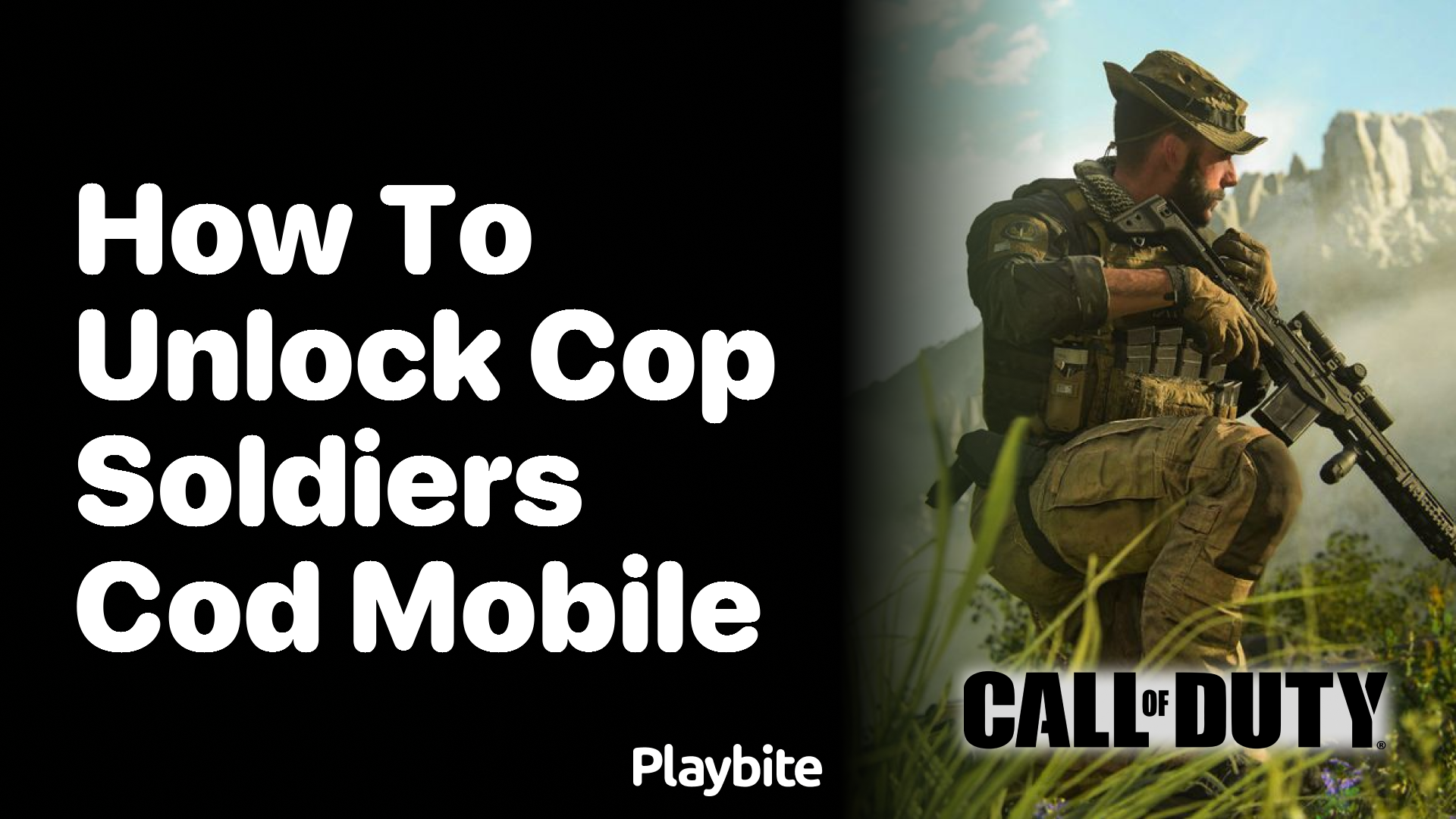 How to Unlock CoP Soldiers in COD Mobile - Playbite