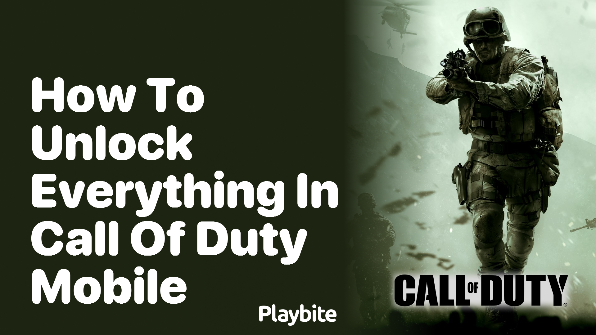 How To Unlock Everything In Call Of Duty Mobile Playbite