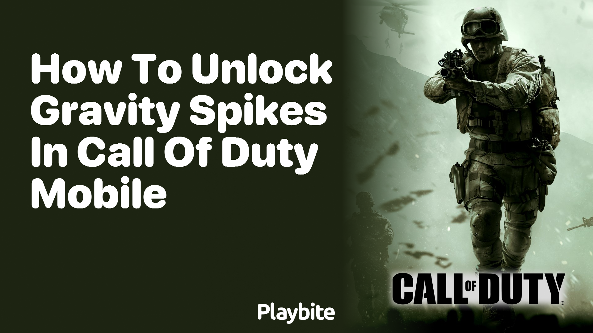 How to Unlock Gravity Spikes in Call of Duty Mobile - Playbite