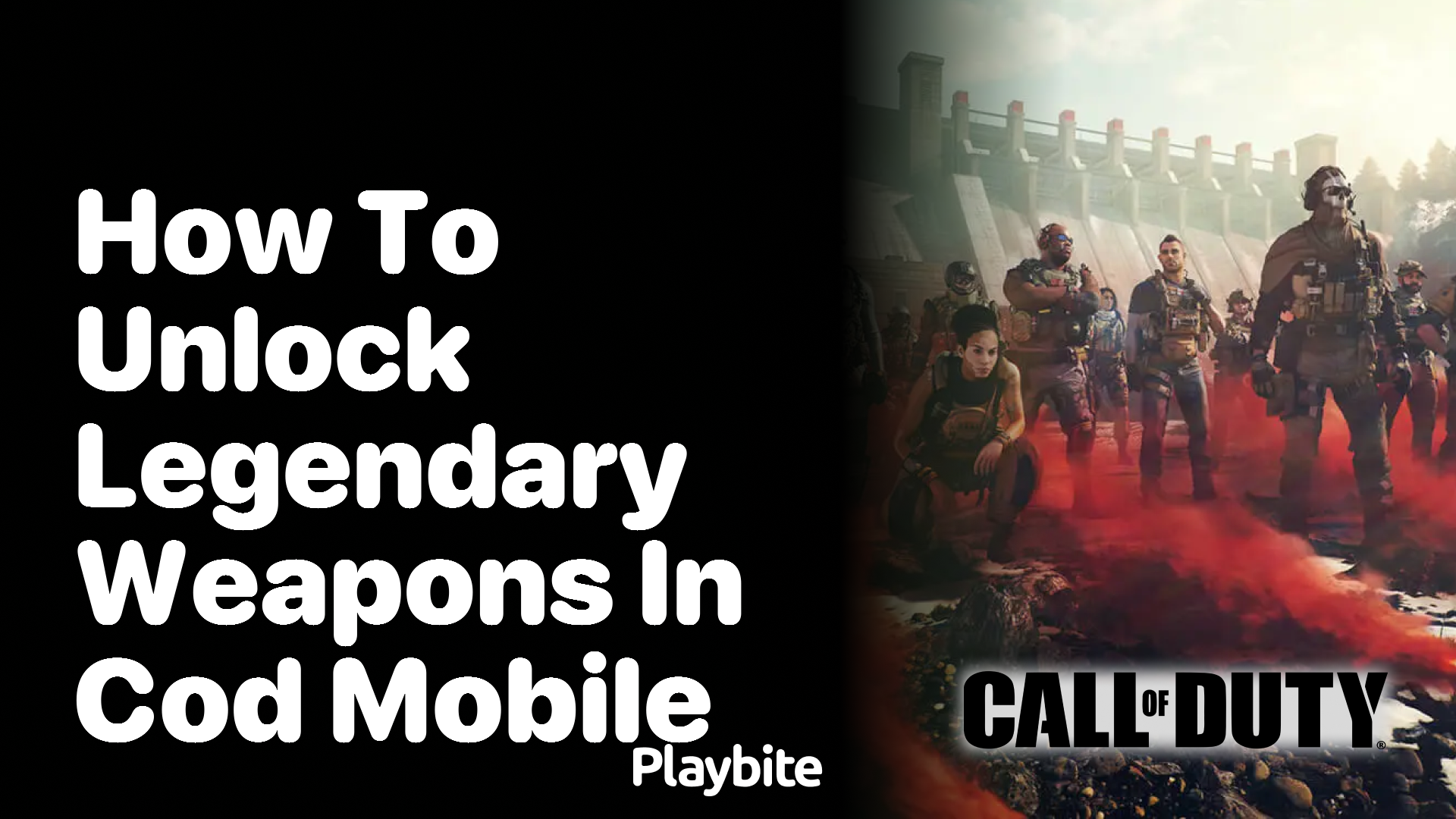 How to Unlock Legendary Weapons in COD Mobile - Playbite