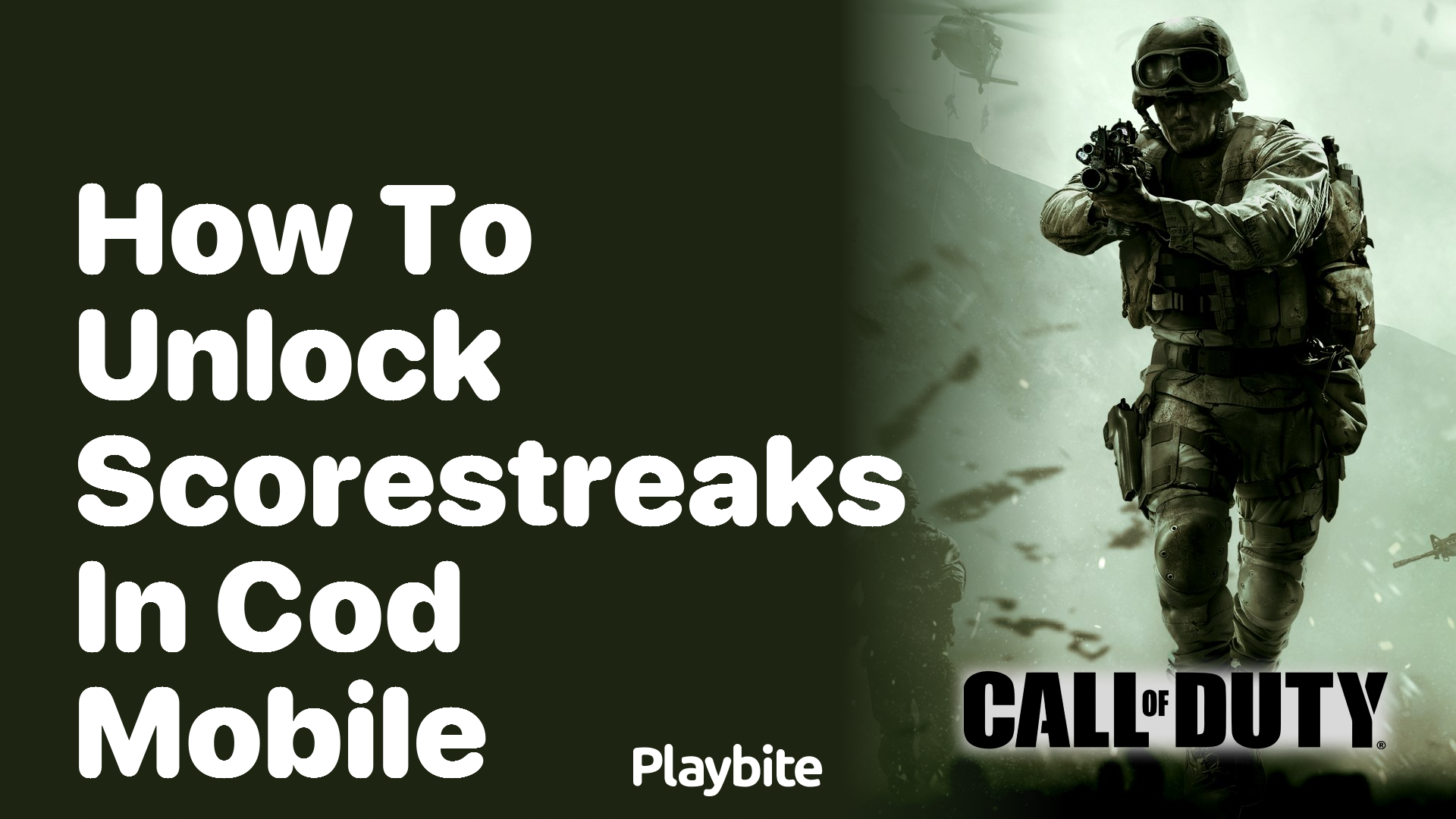 How to Unlock Scorestreaks in COD Mobile - Playbite