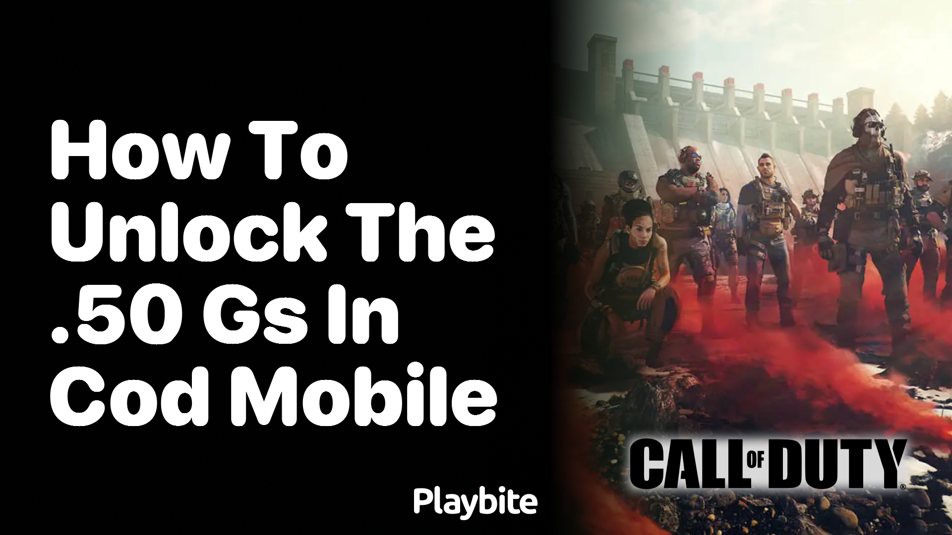 How to Unlock the .50 GS in CoD Mobile - Playbite