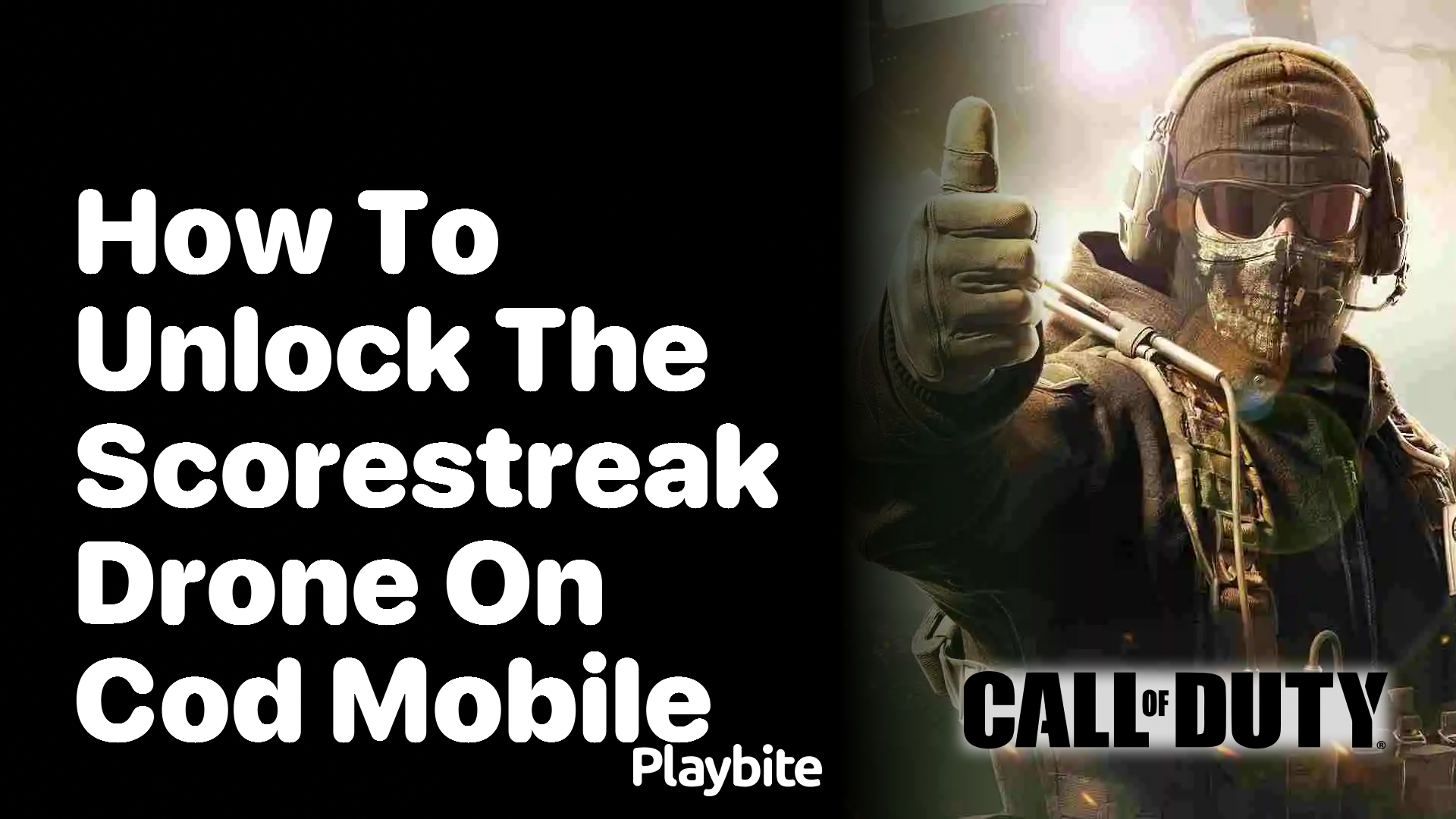 How to Unlock the Scorestreak Drone in CoD Mobile - Playbite
