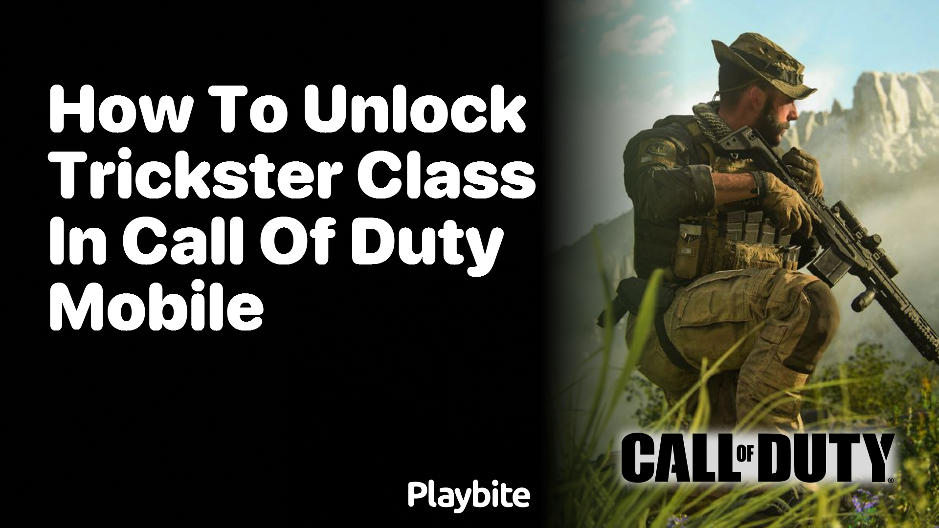 How to Unlock the Trickster Class in Call of Duty Mobile - Playbite